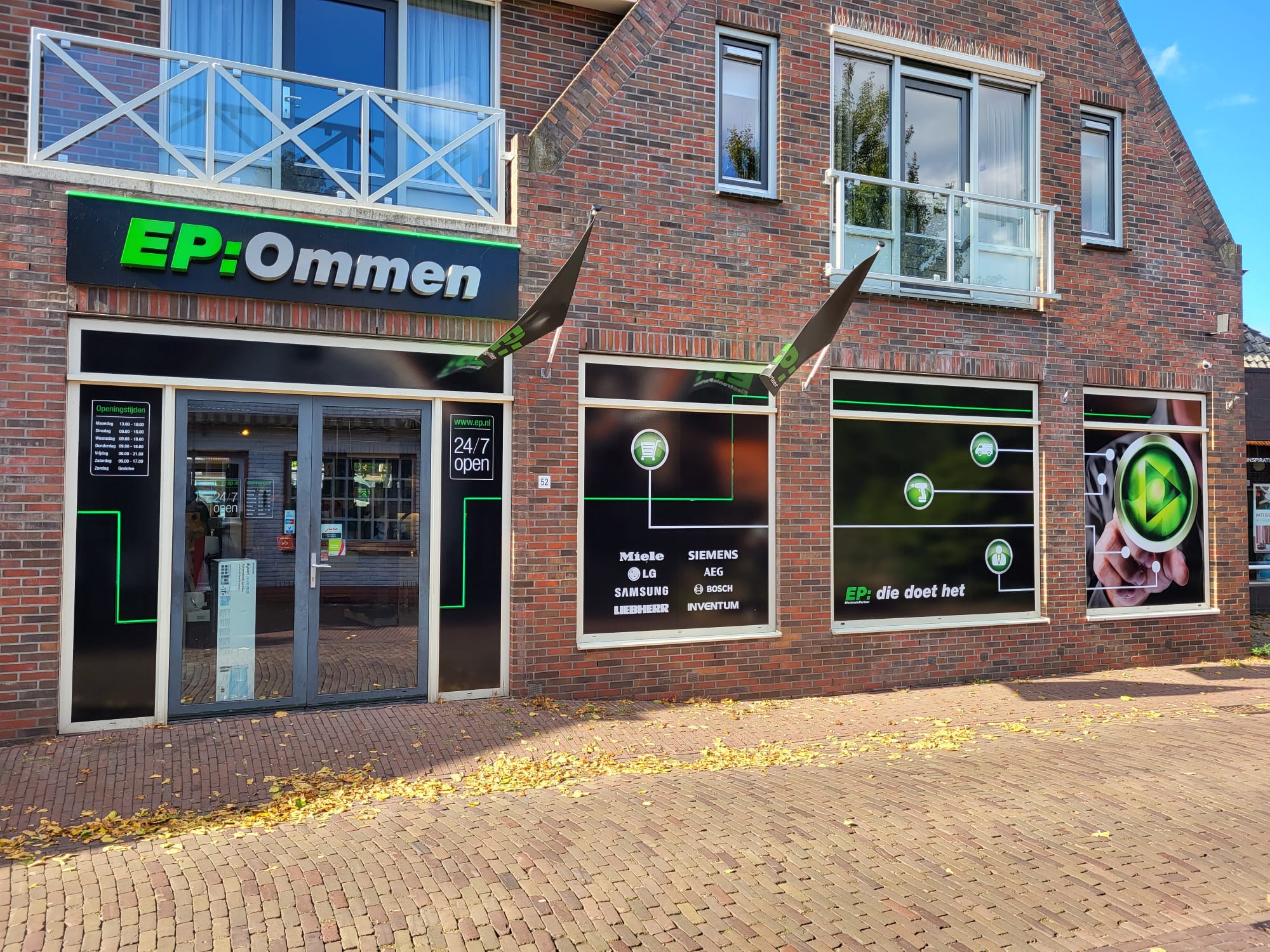 EP: Ommen led lijnen - A1 Signs